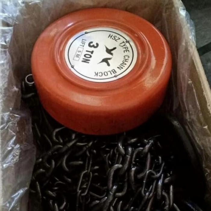 Jual Chain Blok 3 Ton x 5 Meter Chainblok 3 ton rantai 5 meter - Kota ...