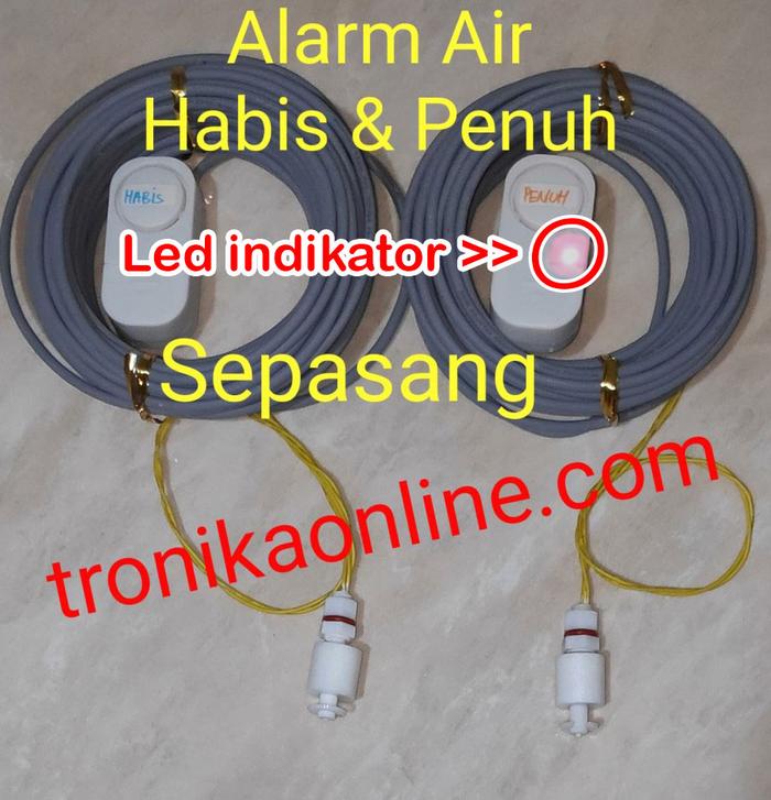 Jual Alarm Air HABIS PENUH Tandon Toren Bak Air Water Level Sensor ...