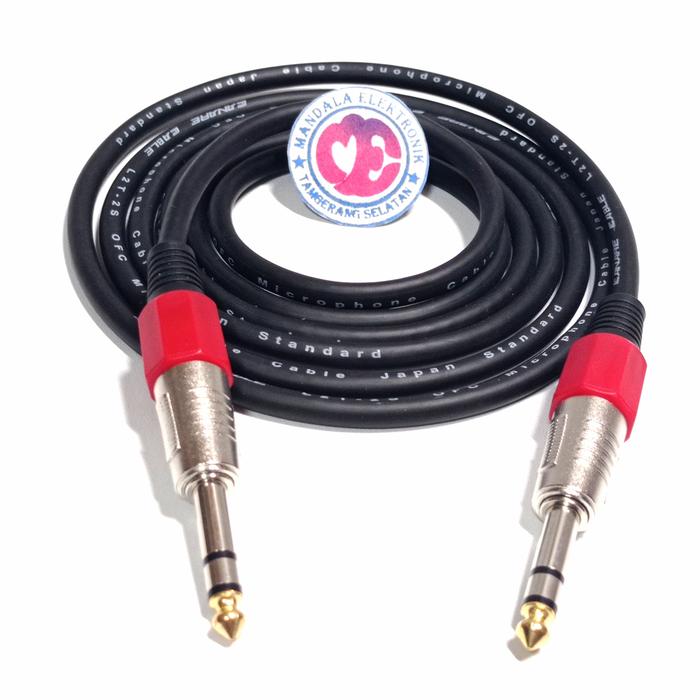 Jual kabel konektor jack trs akai stereo 6.5mm kabel akai stereo trs 15m - Kota Tangerang ...