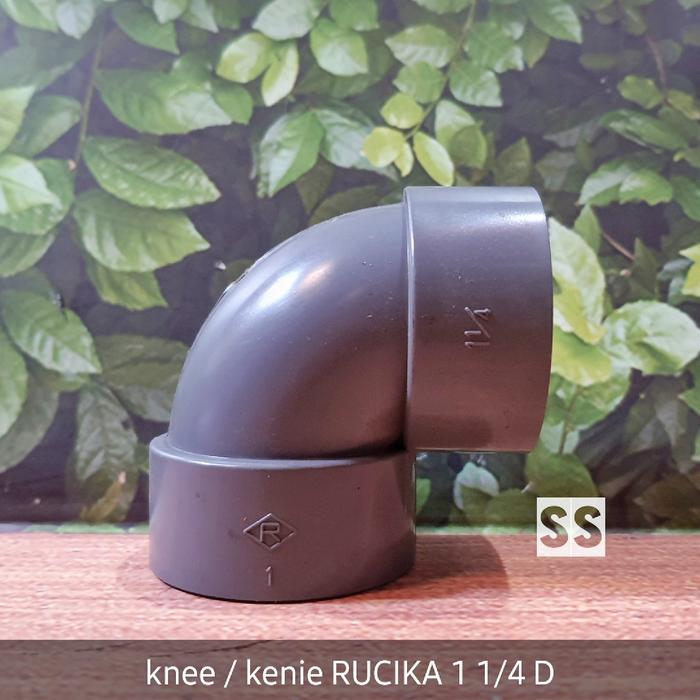 Jual KENIE 1 1/4" inch RUCIKA D-DL PVC Keni Knee Fitting Pipa L - Kota ...