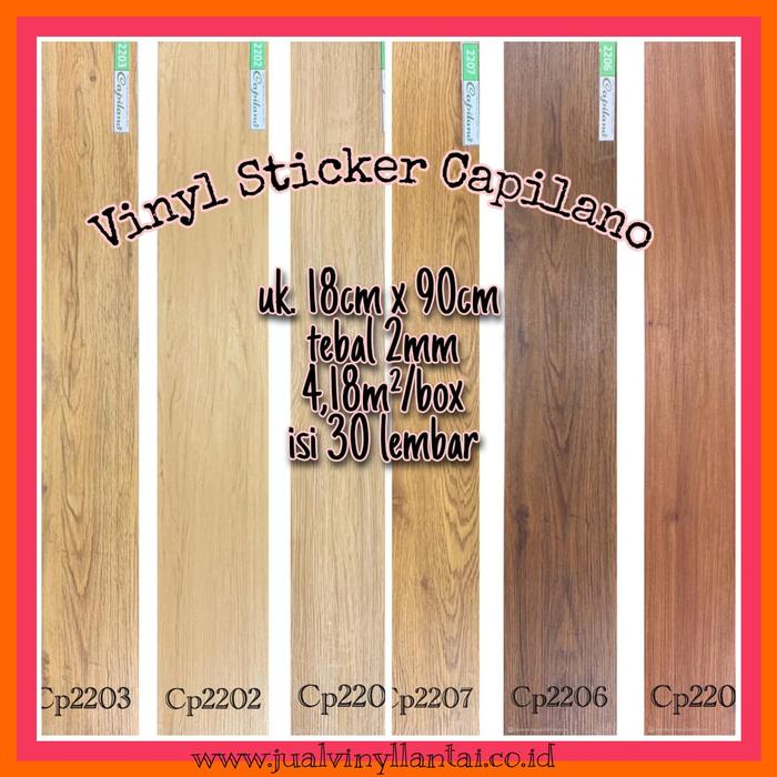 Jual Hot! Vinyl lantai/stiker vinyl lantai ukuran 15cm x 90cm tebal 2mm ...