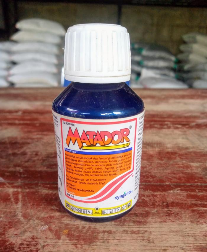 Jual MATADOR 25 EC INSEKTISIDA PEMBASMI HAMA ULAT 80 ML - Kota ...