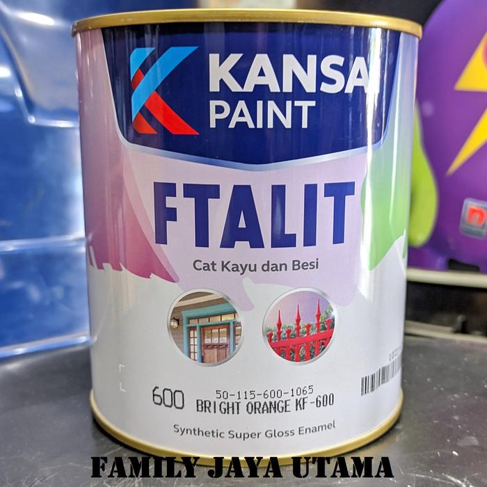 Jual KANSAI FTALIT 1 KG - BRIGHT ORANGE 600 - Kota Tangerang - Family ...
