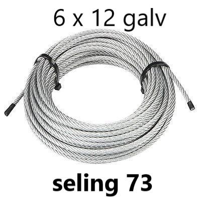 Jual Kawat seling 12mm baja galvanis/kawat sling 12 mm /wire rope 12mm galv - Kab. Tangerang ...