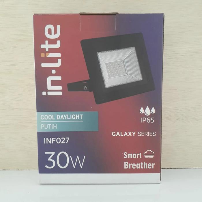 Jual Flood Light/Lampu Sorot LED INLITE 30 Watt INF027 Cool Daylight/Putih - Kota Tangerang ...