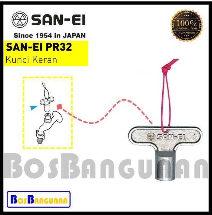 Jual Key Tap San Ei / Kunci Keran San-Ei PR32 - Kota Bandung - BosBangunan | Tokopedia