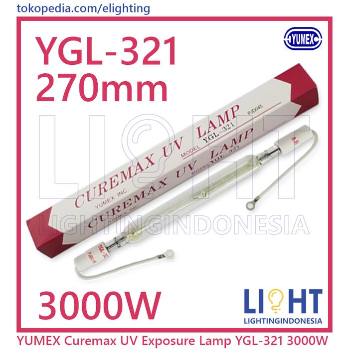 Jual Lampu UV Curing Curemax 3kW YUMEX YGL-321 Pengering / Pemanas - Jakarta Barat - eLighting ...