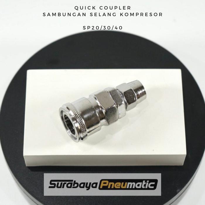 Jual QUICK COUPLER - SP 40 - Sambungan selang Kompresor SP 40 - Kota ...