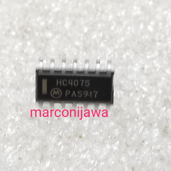 Jual 74HC4075 ic smd tempel - Jakarta Barat - marconi jawa | Tokopedia