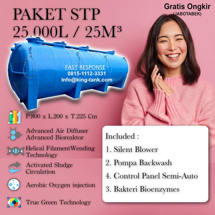 Jual Tangki BIOTECH STP BIOFIL 25000 Liter / 25m3 - Kab. Tangerang ...