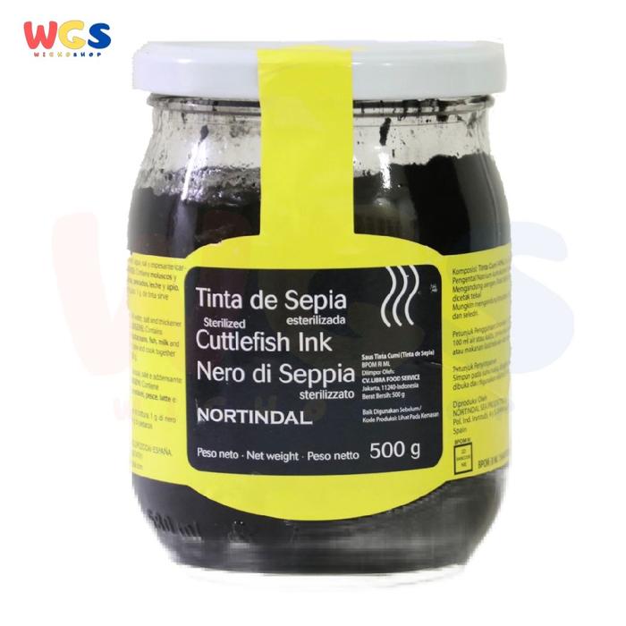 Jual Nortindal Tinta De Sepia Cuttlefish Squid Ink Nero Di Seppia Jar ...