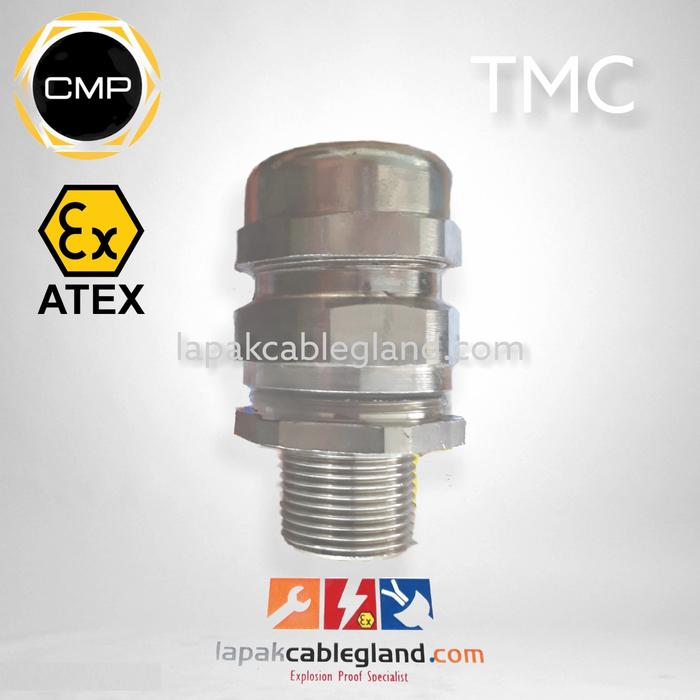 Jual Exe Cable Gland APPLETON CMP TMC075 3/4"NPT Corrugated Armour TMC ...