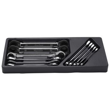 Jual BLUEPOINT Ratchet Wrench Double Ring Set, Single Direction, 11 Pcs ...