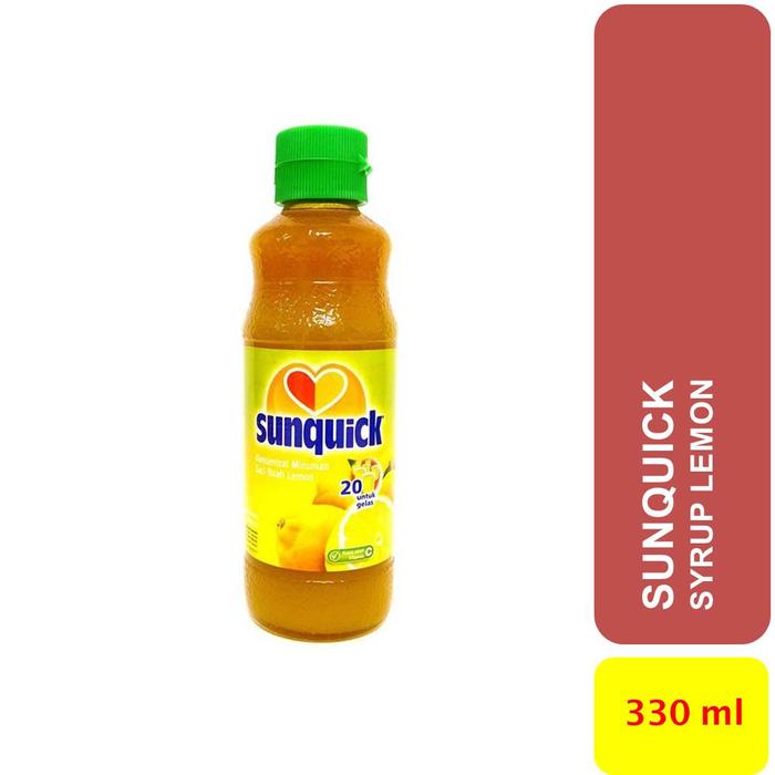 Jual Sirup Rasa Lemon dalam Botol 330 ml merk SUNQUICK - Kota Tangerang ...