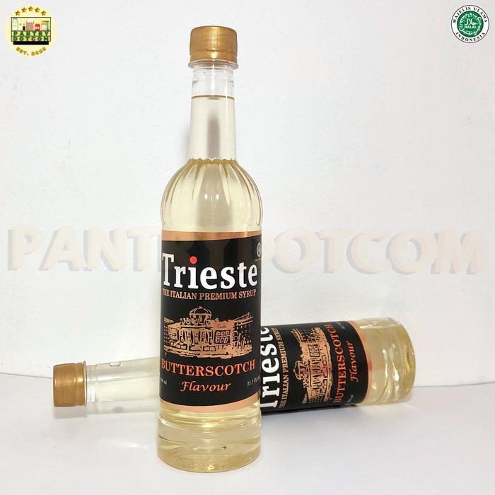 Jual TRIESTE SYRUP rasa Butterscotch - Sirup Premium 650ml - Jakarta ...