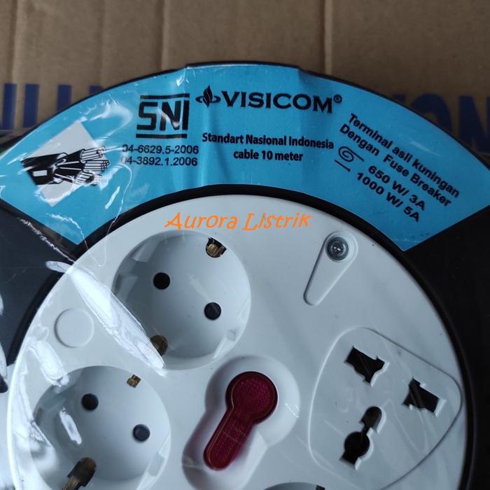 Jual Kabel Roll Wanpro 4 Lubang 10 Meter SNI Ada Oversteker Kuningan ...