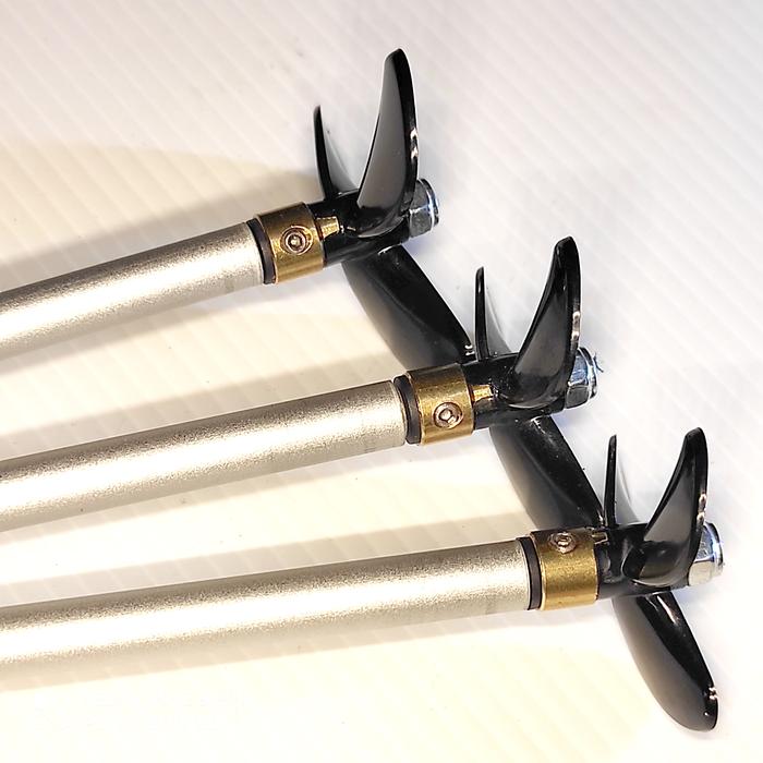 Jual Kit Rc Boat Shaft Stainless 4mm Propeller 3 Blade - 48mm Di Seller ...
