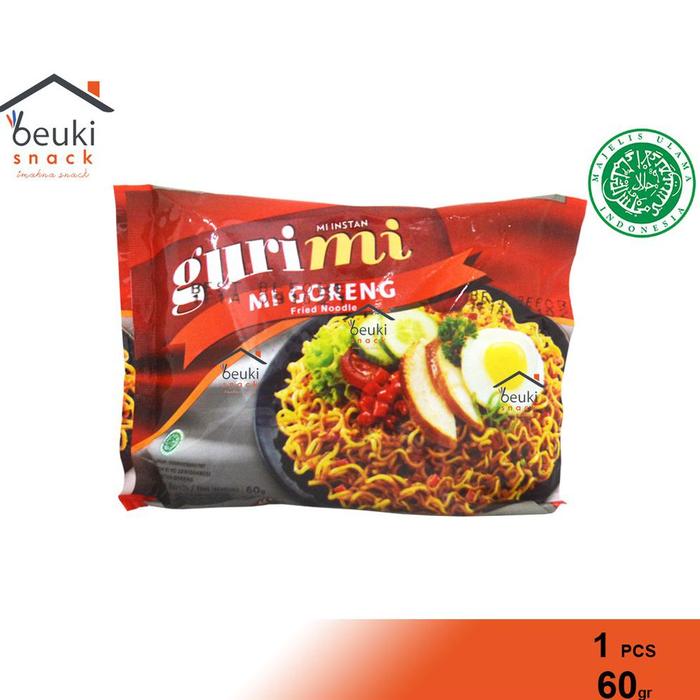 Jual ECER Gurimi Mi Goreng Mie Instan Goreng ABC Murah Halal MUI - 60gr ...