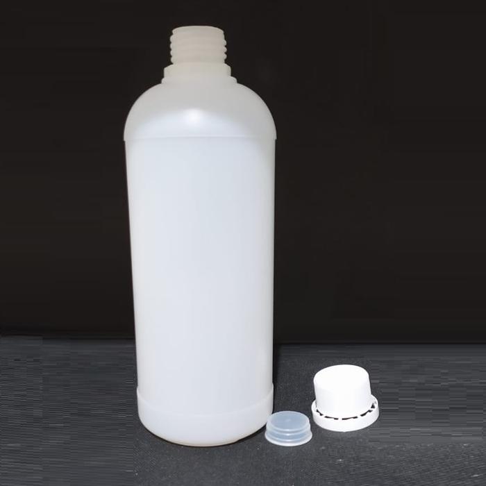 Jual BOTOL SAMPEL PLASTIK 1 LITER LENGKAP DENGAN TUTUP DOUBLE SIL ...