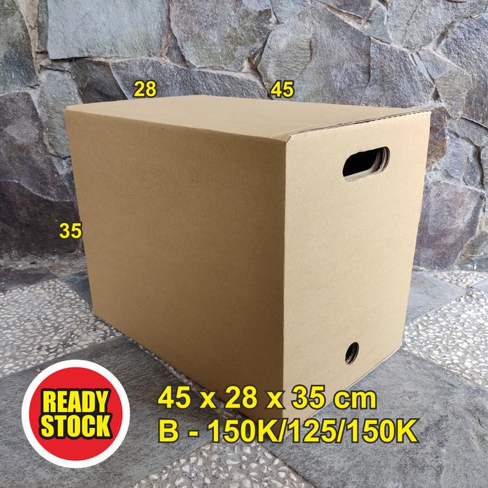 Jual Kardus BOX Arsip Besar 45x28x35 cm Kardus/Arsip instansi/Arsip ...