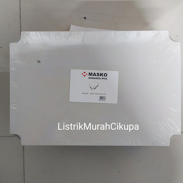 Jual Masko Doradus 220x150x120 mm Duradus Putih Plastik Kotak Juntion ...