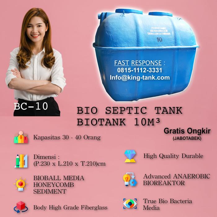 Jual Tangki BIOFILL Tank 10000 Liter / 10m3 - Kab. Tangerang ...