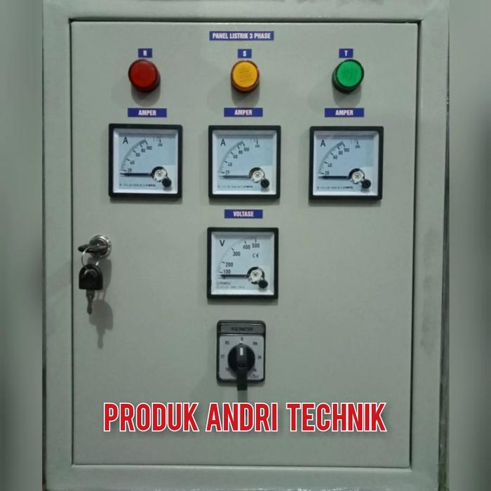 Jual panel listrik 3 phase, untuk kebutuhan distribusi listrik,100a ...