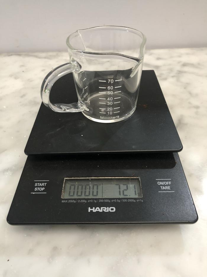 Jual Espresso shot glass handle - gelas takar kopi espresso - sloki ...