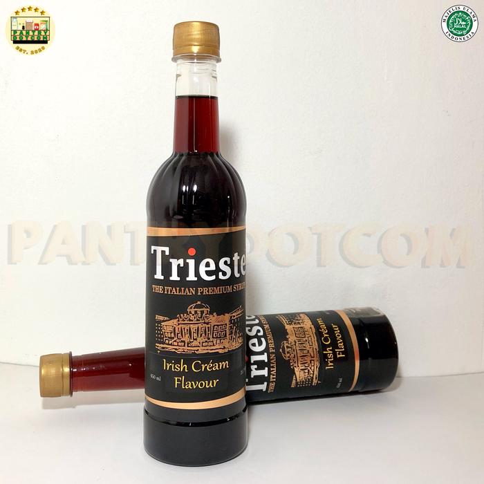 Jual TRIESTE SYRUP rasa IRISH CREAM - SIRUP PREMIUM 650ml - Jakarta ...