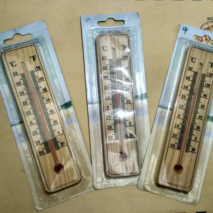 Jual TERMOMETER RUANGAN KAYU - Kota Pekanbaru - Metro Pekanbaru | Tokopedia