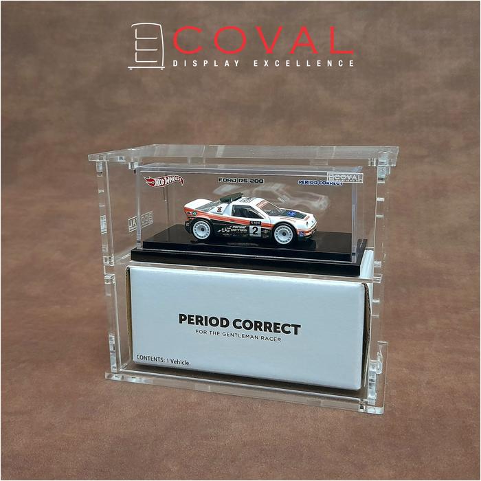 Jual COVAL SLC-102 Display Acrylic 1 Hotwheels RLC Dus Acrylic Standard ...