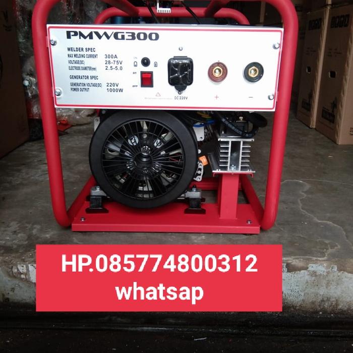 Jual Welding Generator las TIGER PMWG 300amper Mesin las genset ...