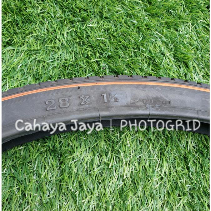 Jual Ban Luar Sepeda Onthel Ukuran 28 x 1 1/2 Swallow Hitam Lys Orange - Kota Bandung - Toko ...