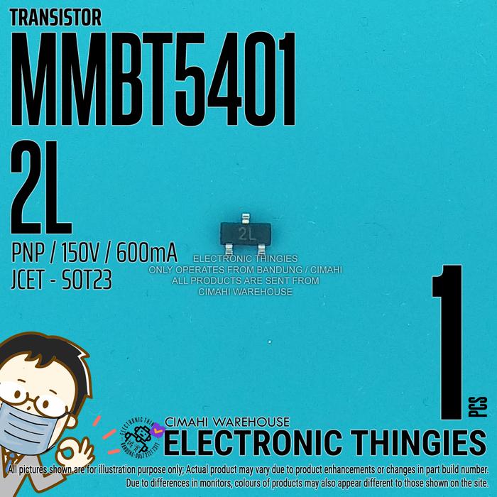 Jual MMBT5401 SOT23 JCET 2L TRANSISTOR SMD 5401 - Kota Cimahi ...