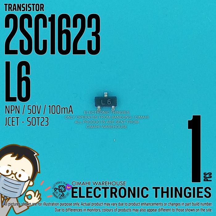 Jual 2SC1623 JCET SOT23 L6 TRANSISTOR SMD C1623 - Kota Cimahi ...