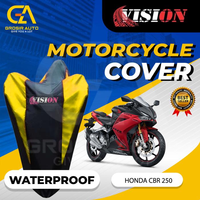 Jual Sarung Motor CBR 250/ Cover Penutup Motor Warna waterproof Merk ...