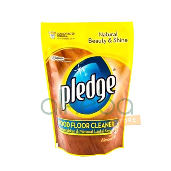 Jual Pledge wood floor cleaner refill 400 ml pembersih lantai kayu ...