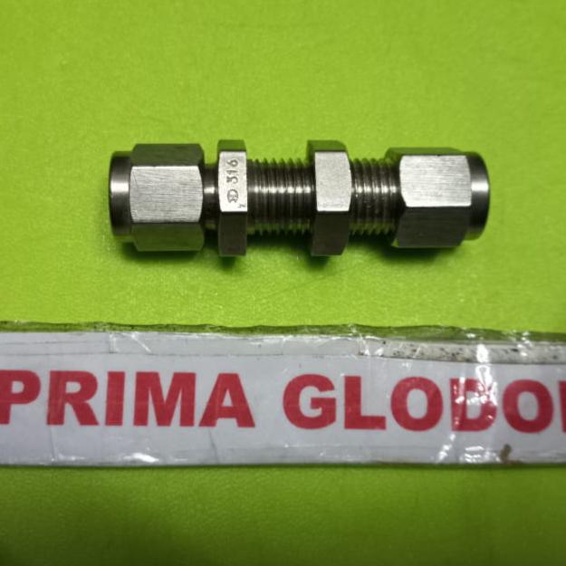 Jual Union Bulkhead 1/8"/union bulkhead stainless 316 1/8inch - Jakarta ...