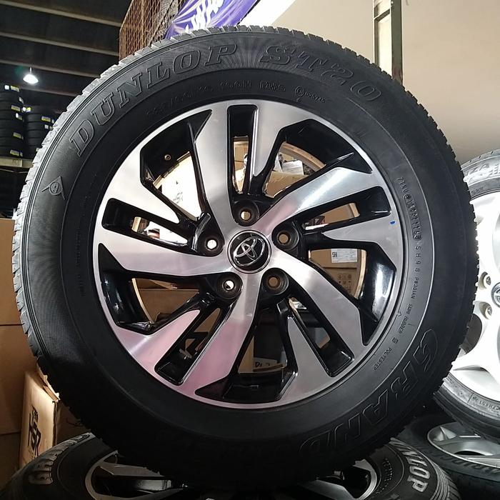 Jual velg seken toyota rush ring 16 pcd 5x114 warna twoyone black polis ...