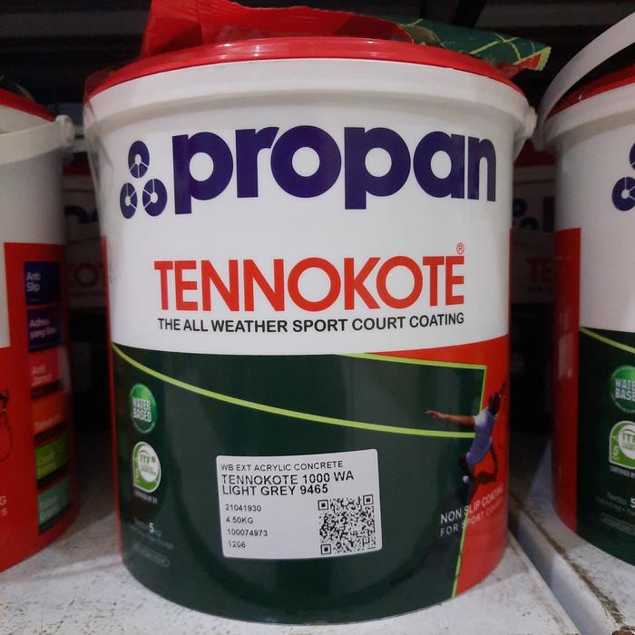 Jual Cat lapangan propan tennokote warna LIGHT GREY -5kg set - Kab ...