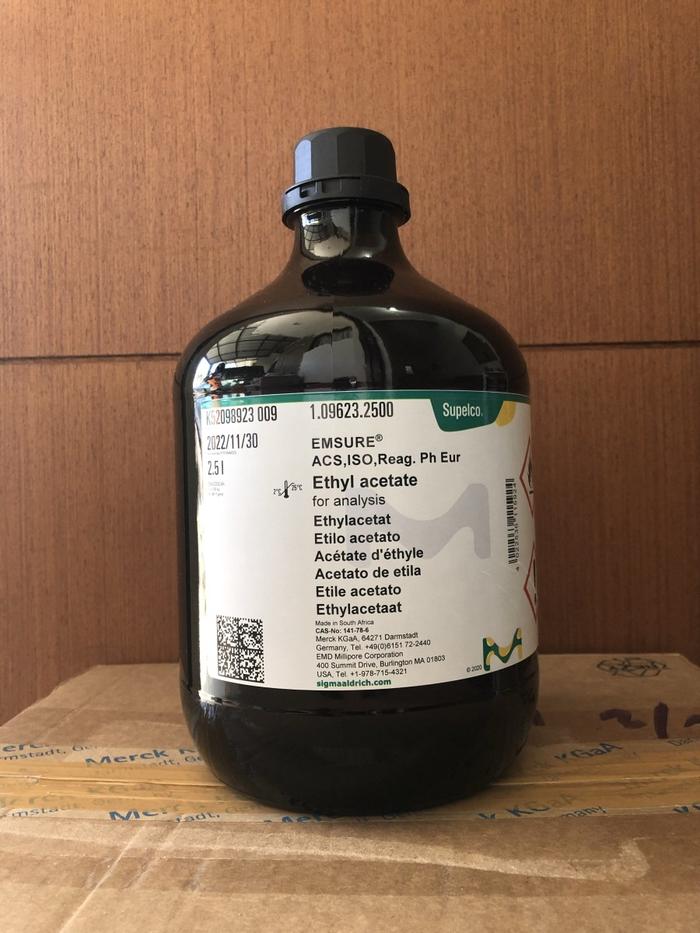 Jual Ethyl Acetate 2.5 L for Analysis Merck 1.09623.2500 - Jakarta ...