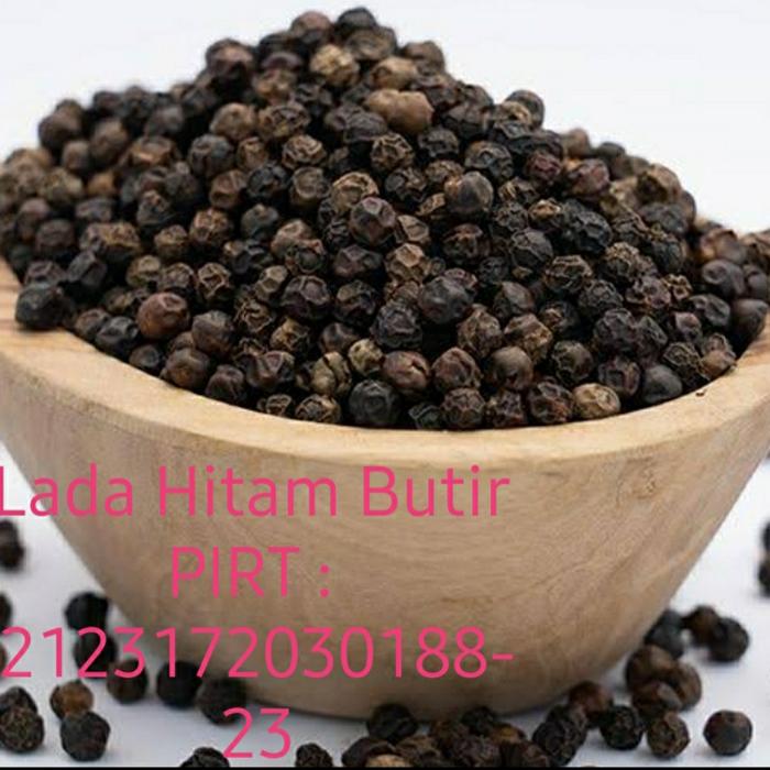 Jual Lada Hitam Utuh Berisi 500gram / Grade A / Whole Black Pepper ...