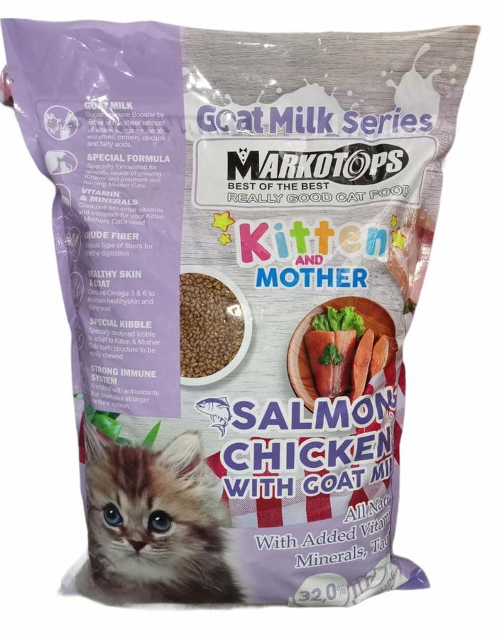 Jual MARKOTOP CAT KITTEN & MOTHER 1KG - MAKANAN ANAK KUCING DAN INDUK ...