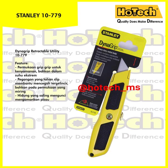 Jual Pisau Cutter Stanley | STANLEY | Dynagrip Retractable Utility ...