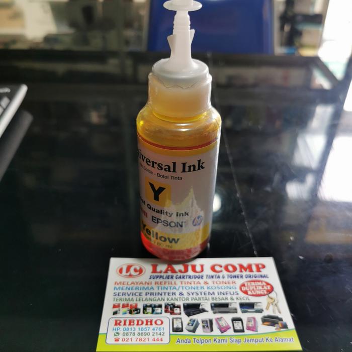Jual Tinta refill universal untuk cartridge dan sinstem infus - Kuning ...