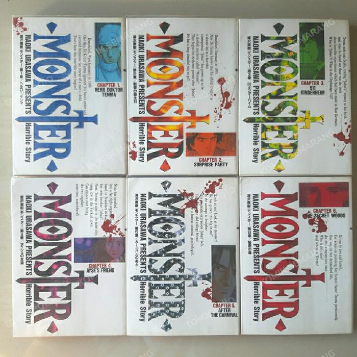 Jual Monster By Naoki Urasawa 1 - 18 TAMAT Komik Manga Impor Bahasa ...