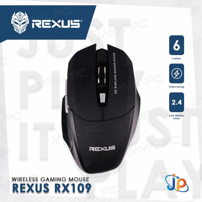 Jual Mouse Gaming Rexus Xierra RX109 - Wireless RX 109 Gaming Mouse ...