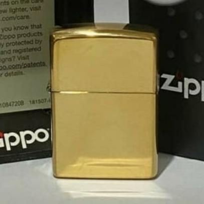 Jual Zippo Original High Polish Brass 254B Case Only - Jakarta Selatan - OrderZippo Original ...