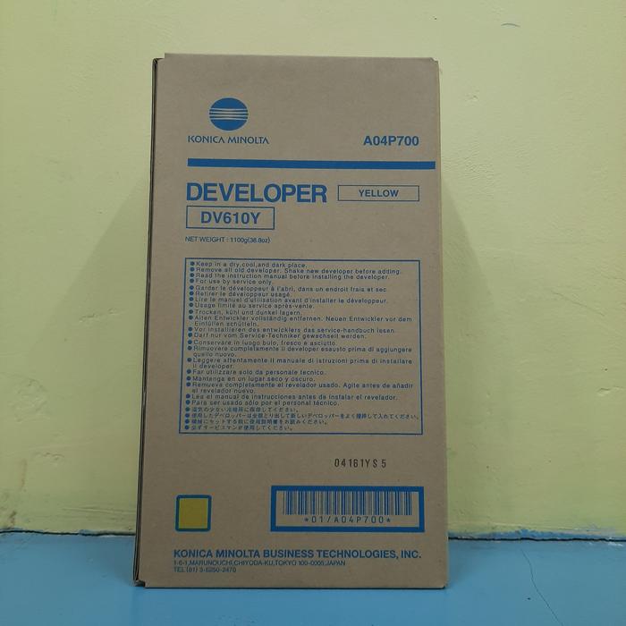 Jual Developer dv610 original konica minolta bizhub c6000 c6500 c6501 ...