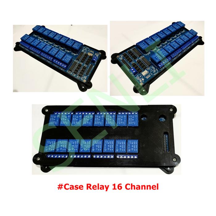 Jual Case Casing Cover Frame Box Module Relay 16 Channel - Kota ...